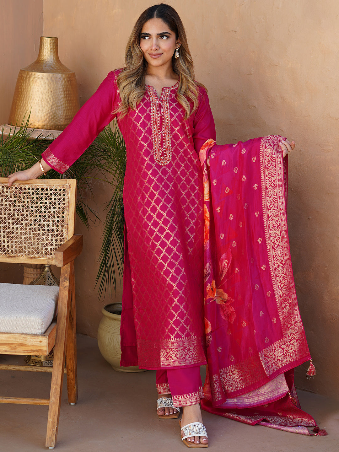 Silk Suits - Buy Silk Suits For Womens Online | Shoplibas – ShopLibas