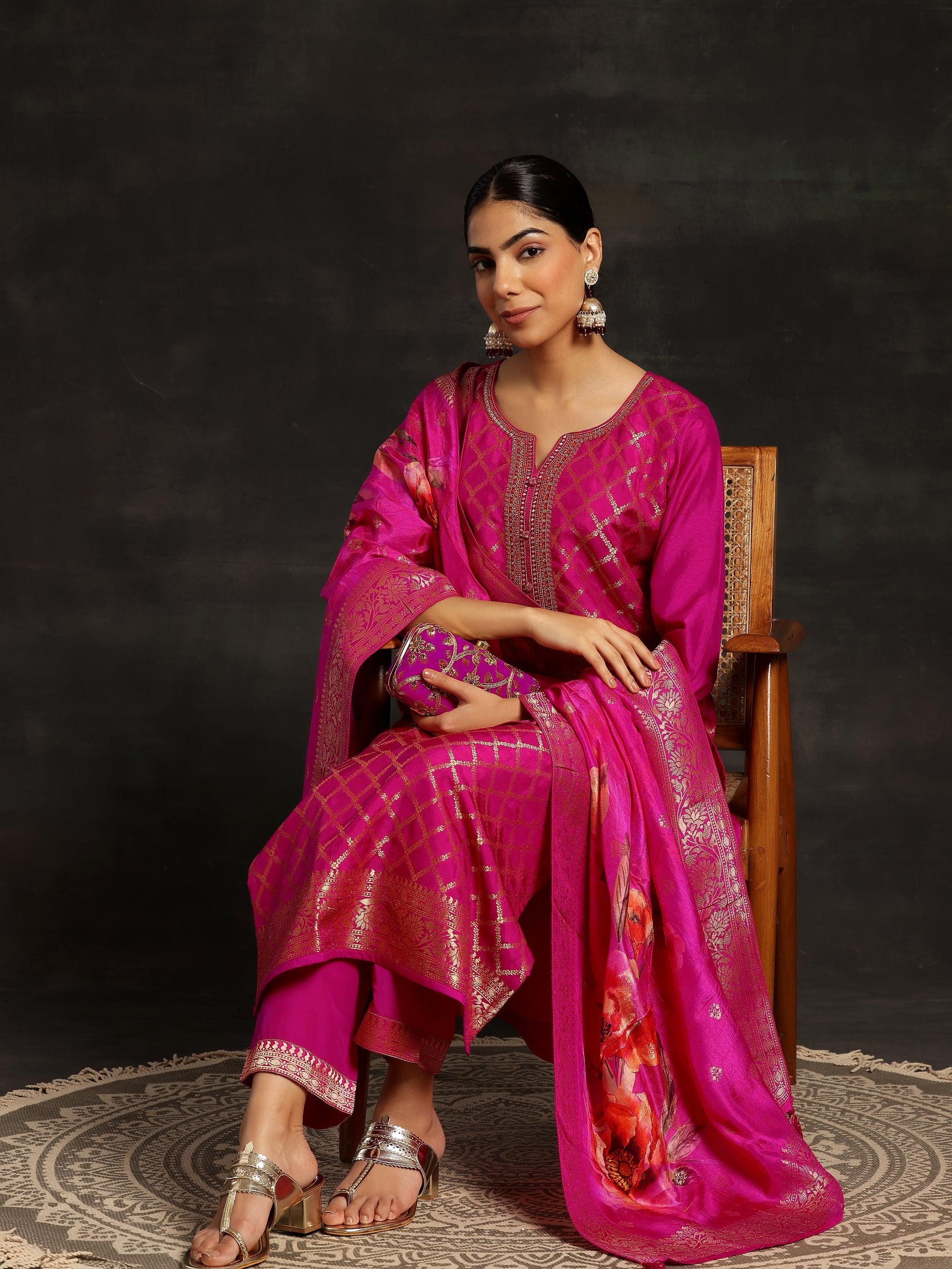 Silk Suits - Buy Silk Suits For Womens Online | Shoplibas – ShopLibas